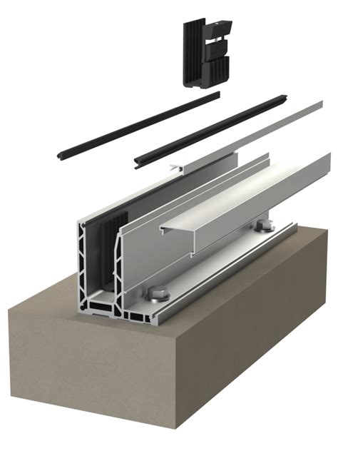 Lateral Cladding For Osf Glass Railings One Side Cover Sadev