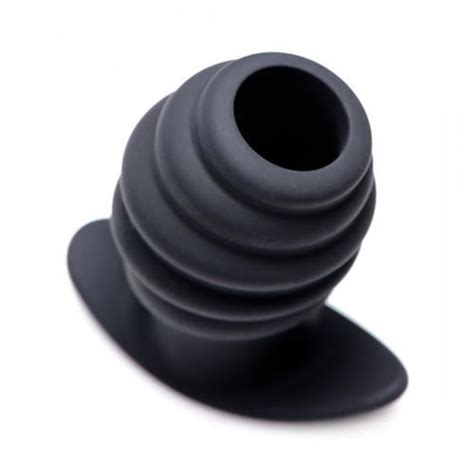 Plug Anal Hive Ass Plug Master Series Noir Côtelé Pour Adulte