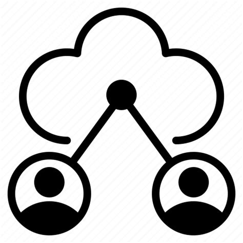 Cloud Collaboration Forecast Network Rain Data Server Icon Download On Iconfinder