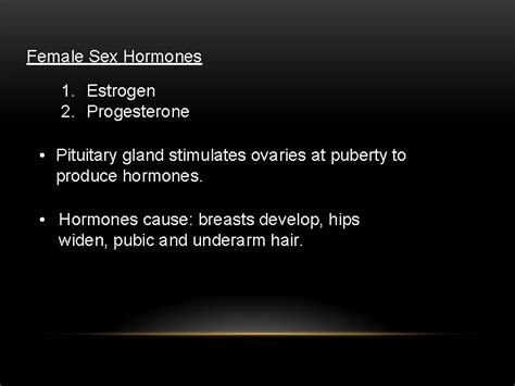 The Female Reproductive System Lesson Objectives 18 3