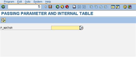 Sap Tech Global Class Passing Parameters Parameter And Internal