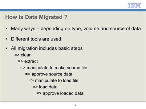 Data Migration Overview Ppt
