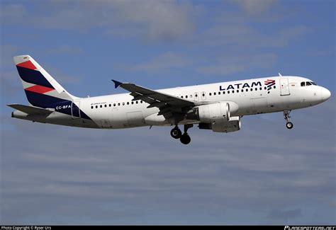 Cc Bfa Latam Airlines Chile Airbus A320 214 Photo By Ryser Urs Id