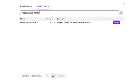 Plugin To Control React Native Mmkv From Flipper