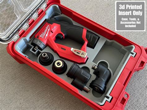Insert Designed For Milwaukee Packout Organizer And M12 Installation