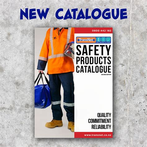 𝗡𝗘𝗪 𝗦𝗔𝗙𝗘𝗧𝗬 𝗣𝗥𝗢𝗗𝗨𝗖𝗧𝗦 𝗖𝗔𝗧𝗔𝗟𝗢𝗚𝗨𝗘 The Transnet Safety Products Range Has Steadily Grown To A