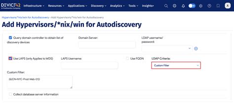 Windows And Hyper V Autodiscovery Device42