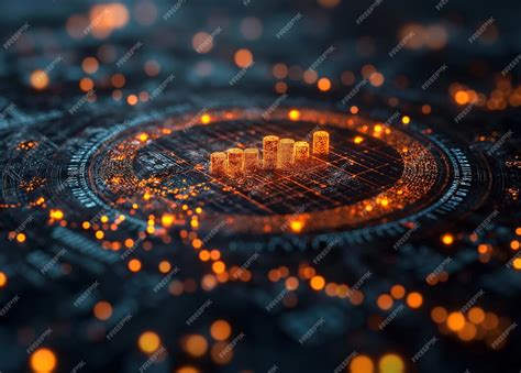 Premium Photo | Conceptual image of the development of blockchain artificial intelligence and ...