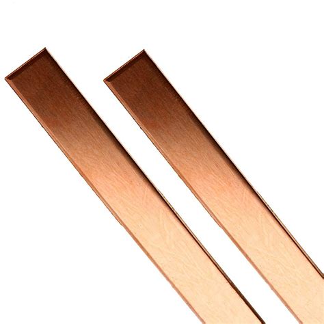 3nh® Pure Copper Flat Bar 2pcs T2 Cu Rectangular Bar Copper Sheet