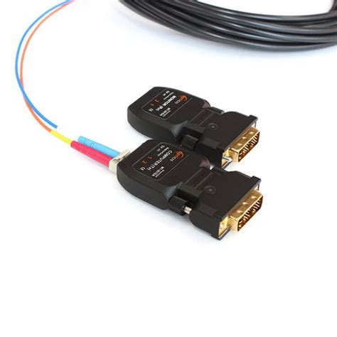 Optolink Two Fibers Detachable Dvi Extension Module Impulse