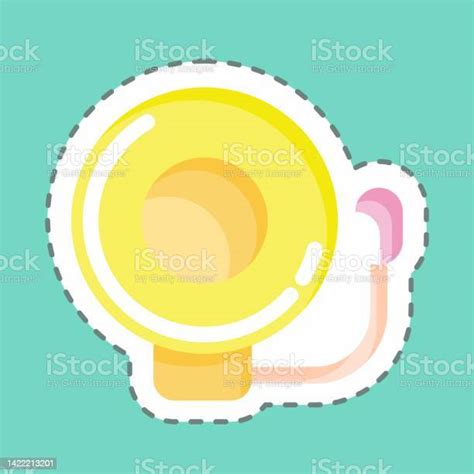 스티커 라인 컷 벨 전투 스포츠 기호와 관련된 편집 가능한 간단한 디자인 간단한 그림권투 강철에 대한 스톡 벡터 아트 및 기타 이미지 Istock