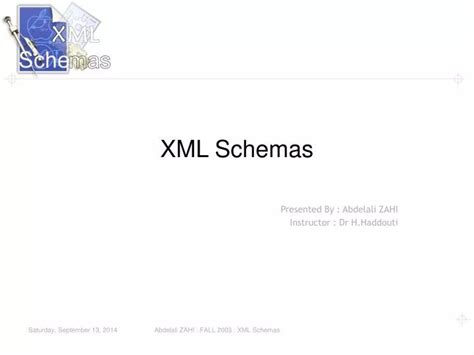 ppt xml schemas powerpoint presentation free download id 4326869