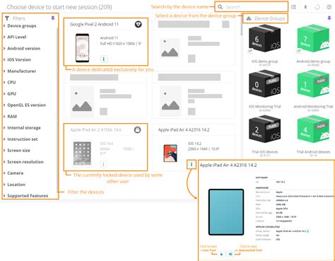 Getting Started With Live Testing Bitbar Documentation
