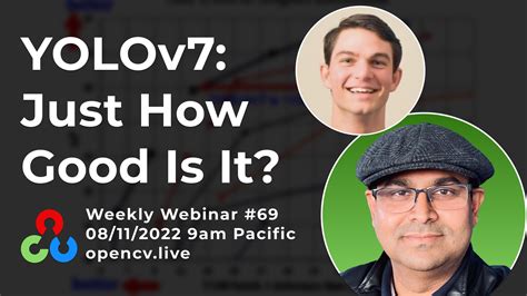 Opencv Weekly Webinar On Twitter Yolov7 Is Here And Faster Than Ever
