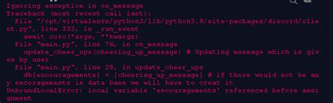 CommandError In Python For Discord Bot Stack Overflow