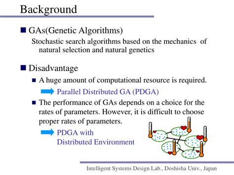 ppt a parallel genetic algorithm with distributed environment scheme