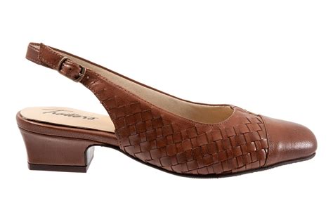Trotters Dea Woven Slingback Dress Shoe The Walking Company