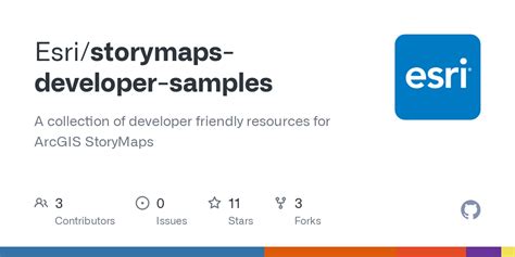 Github Esristorymaps Developer Samples A Collection Of Developer Friendly Resources For