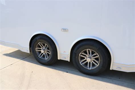 Rail Ryder Custom Enclosed Car Carrier Trailer Self Loading Track