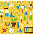 Science Seamless Pattern In Flat Design Style Vector Image