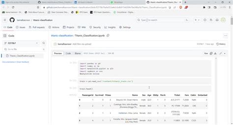 Kamal Basha On Linkedin Titanic Classification Make A System Which