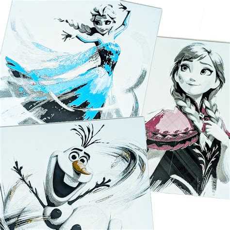Frozen 3d Art Bundle Custom Made Fast Shop