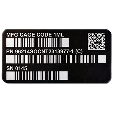 Uid Labels Mil Std 130 Compliance Itar Registered Source