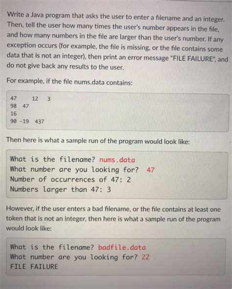 Solved Write A Java Program That Asks The User To Enter A