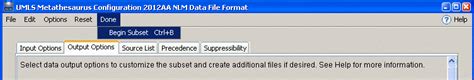 sample umls metathesaurus in microsoft access®