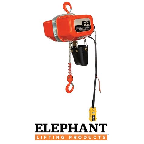 Elephant Fa Fb Type Electric Chain Hoist Certex Usa
