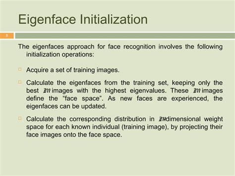 A Study On Face Recognition Technique Based On Eigenface PPT