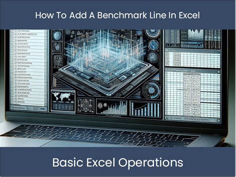 excel tutorial how to add a benchmark line in excel