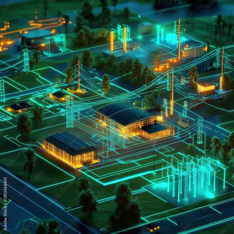 Energy Grid Digital Twin This Digital Replica Of An Electrical Grid