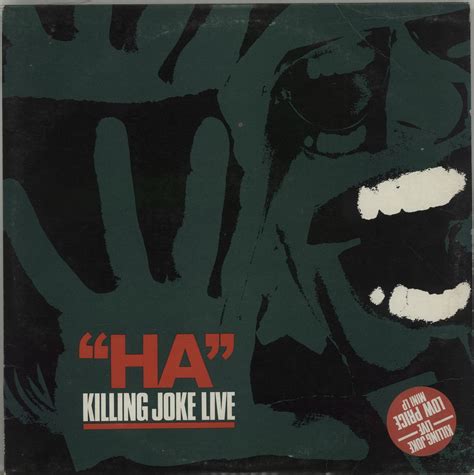 Killing Joke Ha Killing Joke Live Ex Uk 10 Vinyl —