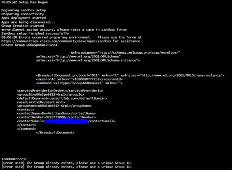 Devnet Sandbox For Broadworks Stopped Working Cisco Community