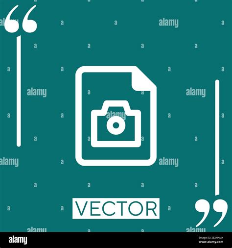 Files Vector Icon Linear Icon Editable Stroke Line Stock Vector Image