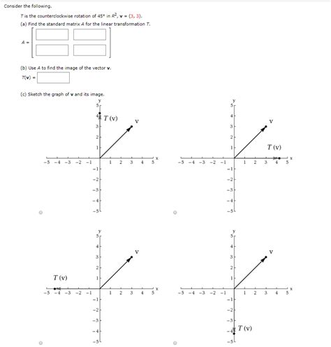 Solved Consider The Following T Is The Counterclockwise Chegg