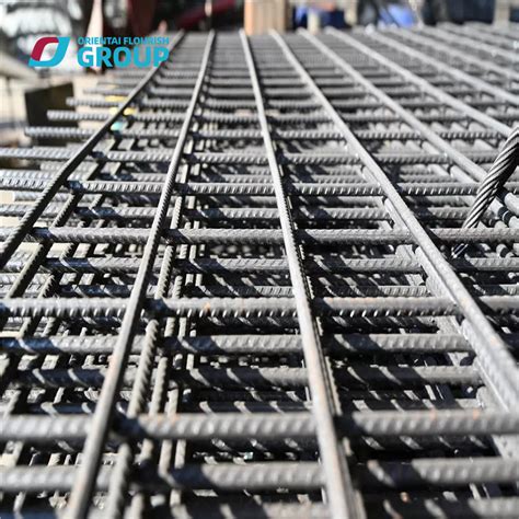 Construction Reinforcing Concrete Steel Reinforced Welded Wire Mesh Panel Ribbed Mesh Rebar