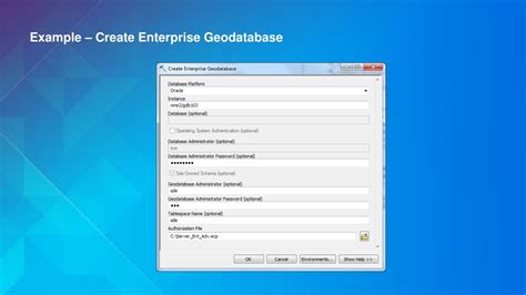 ppt administering your oracle geodatabase powerpoint presentation