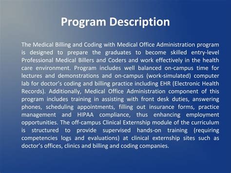 Medical Billing And Coding PDF Undergraduate Education College Education