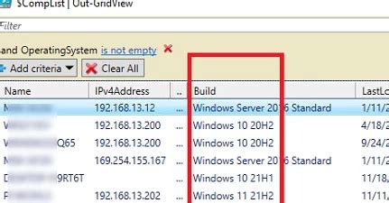 Find Windows OS Versions And Builds In Active Directory Windows OS Hub