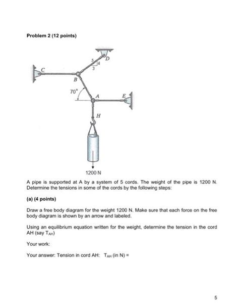 Solved Problem 1 18 Points Use The Algebraic Method The