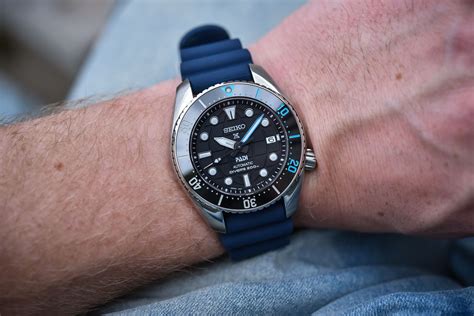 Seiko Prospex Padi Se King Sumo Gradation Divers Mens Blue Rubber St Prestige