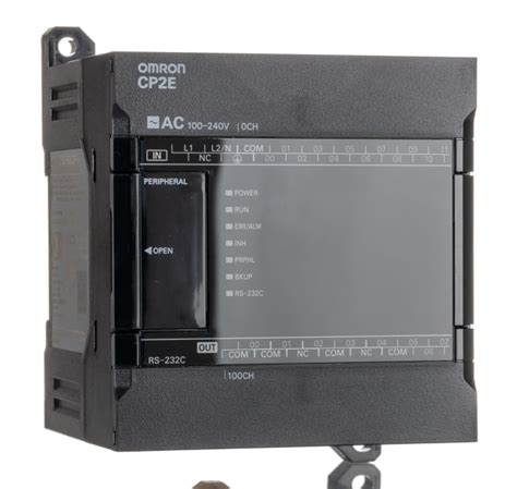 Cp2e E20dr A Omron Controlador Lógico Omron Cp2e 12 Entradas Tipo Pnp Npn 8 Salidas Tipo