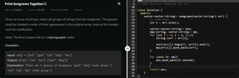 Dhruv Ladani On Linkedin Problemsolving Anagrams Geeksforgeeks Codingchallenge Trie