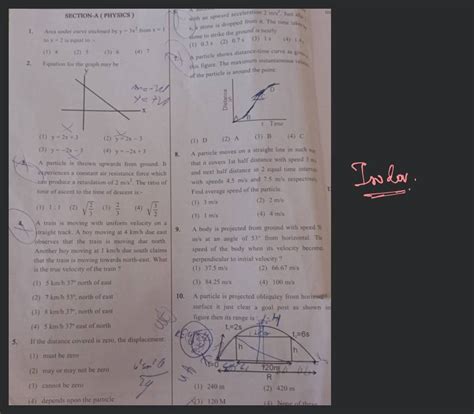 section a physics 1 area under curve enclosed by y 3x2 from x 1 to x 2