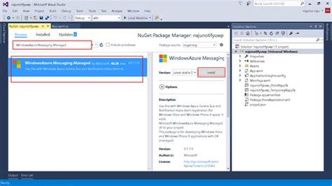 Microsoft Azure Send Push Notifications With Uwp Apps Part Two