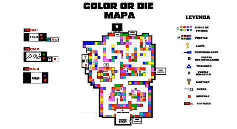 Colour Or Die Map Chapter 1 In 2025 Map Layout Shingle Colors Map