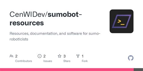 github cenwidev sumobot resources resources documentation and