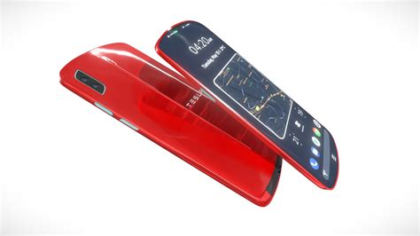 Tesla Model P Phone Concept White Background D Model By Martinhajek C Sketchfab